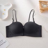 China Unnoticeable Fitted Everyday Wireless Jelly Strip Bra For Under Tees for sale