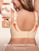 China Breathable U - Back Weightless Wireless Jelly Strip Bra For Everyday for sale