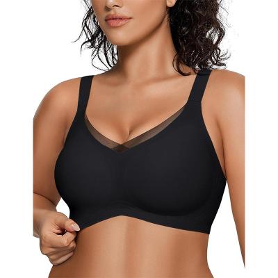 China Breathable Invisible Elastic Wireless Jelly Strip Bra For Everyday for sale