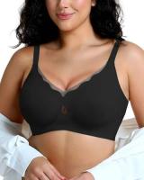 China Ventilated Stretchy Comfy Smooth Wireless Jelly Strip Bra For Everyday for sale