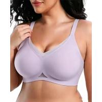 China Ventilated Stretchy Comfy Smooth Wireless Jelly Strip Bra For Everyday for sale
