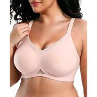 China Ventilated Stretchy Comfy Smooth Wireless Jelly Strip Bra For Everyday for sale