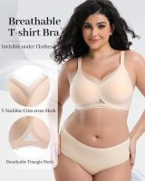 China Ventilated Stretchy Comfy Smooth Wireless Jelly Strip Bra For Everyday for sale