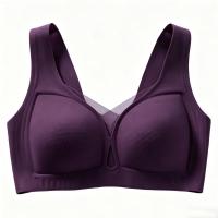 China Breathable Quick - Dry Sporty Wireless Jelly Strip Bra For Multi - Sport for sale