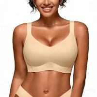 China Fitted Translucent Everyday Wireless Jelly Strip Bra For Lounge Sleep for sale