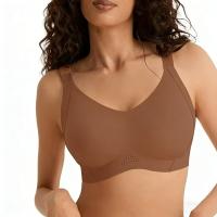 China Fitted Translucent Everyday Wireless Jelly Strip Bra For Lounge Sleep for sale