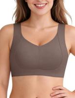China Resilient Supportive Translucent Wireless Jelly Strip Bra For Daily Wear for sale