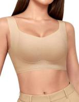 China Resilient Supportive Translucent Wireless Jelly Strip Bra For Daily Wear for sale