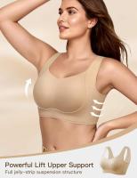 China Resilient Supportive Translucent Wireless Jelly Strip Bra For Daily Wear for sale