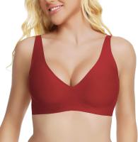 China Bare Support Breathable Everyday Wireless Jelly Strip Bra For Sport for sale