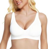China Bare Support Breathable Everyday Wireless Jelly Strip Bra For Sport for sale