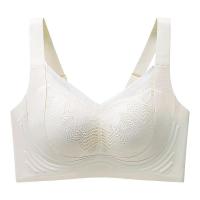 China Elegant Elastic Shaping Support Wireless Jelly Strip Bra For Everyday for sale