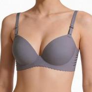 China Adjustable Breathable Weightless Wireless Jelly Strip Bra For Layering for sale