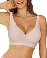 China Elastic Support Unnoticeable Wireless Jelly Strip Bra For Under Tees for sale