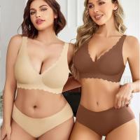 China Elastic Support Unnoticeable Wireless Jelly Strip Bra For Under Tees for sale