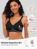 China Breathable Invisible Everyday Wireless Jelly Strip Bra For Layering for sale