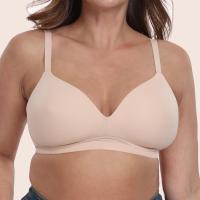 China Breathable Weightless Support Wireless Jelly Strip Bra For Daily Wear for sale