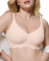 China Versatile Breathable Unnoticeable Wireless Jelly Strip Bra For Multi - Use for sale