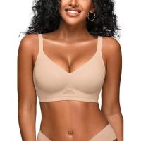 China Elastic Lasting Breathable Support Wireless Jelly Strip Bra For Daily Wear for sale
