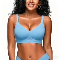 China Elastic Lasting Breathable Support Wireless Jelly Strip Bra For Daily Wear for sale