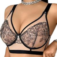 China Supportive Weightless Elastic Wireless Jelly Strip Bra For Daily Wear for sale