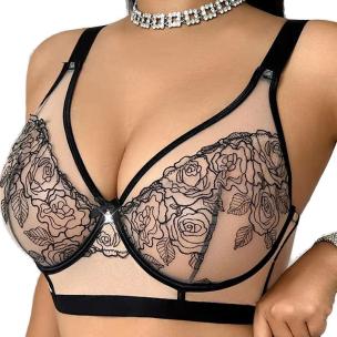 China Supportive Weightless Elastic Wireless Jelly Strip Bra For Daily Wear for sale