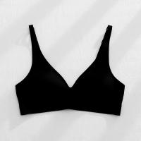 China Translucent Stretchy Seamless Wireless Jelly Strip Bra For Lounge Sleep for sale