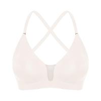 China Ventilated Elastic Supportive Wireless Jelly Strip Bra For All - Day Wear for sale