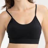 China Elastic Breathable Quick - Dry Sport Jelly Strip Bra For CrossFit for sale