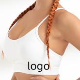 China Elastic Breathable Quick - Dry Sport Jelly Strip Bra For CrossFit for sale