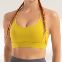 China Elastic Breathable Quick - Dry Sport Jelly Strip Bra For CrossFit for sale