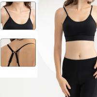 China Elastic Breathable Quick - Dry Sport Jelly Strip Bra For CrossFit for sale