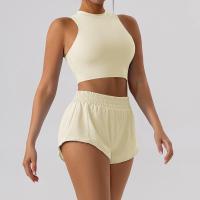 China Racerback Elastic Breathable Supportive Sport Wire Free Bra For Yoga for sale
