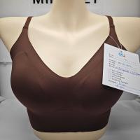 China Breathable Elastic Unnoticeable Sport Wire Free Bra For Everyday for sale