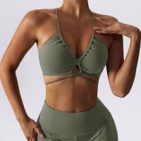 China Elastic Flattering Versatile Sport Wire Free Bra For Home Workouts for sale