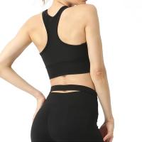 China Racerback Versatile Quick - Dry Sleek Sport Wire Free Bra For Pilates for sale