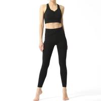 China Racerback Versatile Quick - Dry Sleek Sport Wire Free Bra For Pilates for sale