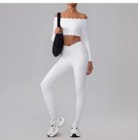 China Stretchy Pill - Resistant Supportive Sport Wire Free Yoga Set For Outerwear for sale