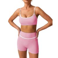 China Elastic Breathable Lifting Sport Wire Free Yoga Set For Home Workouts for sale