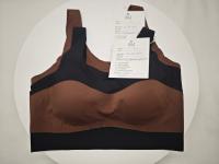 China Seamless Breathable Elastic Translucent Sport Wire Free Bra For Everyday for sale