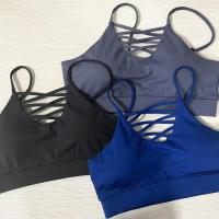 China Versatile Supportive Strappy Firm Sport Wire Free Bra For Home Workouts for sale
