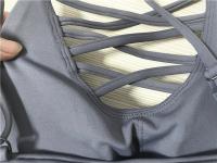 China Versatile Supportive Strappy Firm Sport Wire Free Bra For Home Workouts for sale