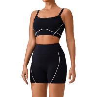 China Supportive Flattering Breathable Sport Wire Free Yoga Set For Home Workouts for sale