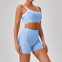 China Supportive Flattering Breathable Sport Wire Free Yoga Set For Home Workouts for sale
