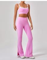 China Elastic Shaping Featherlight Sport Wire Free Yoga Set For Daily Wear for sale