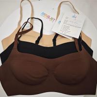 China Invisible Breathable Seamless Everyday Sport Wire Free Bra For Pilates for sale