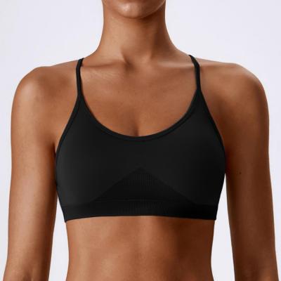 China Shaping Versatile Stretchy Sport Wire Free Bra For Running Biking for sale