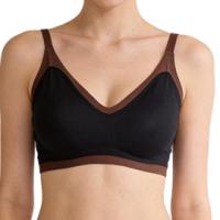China Elastic Supportive Translucent Sport Wire Free Bra For Daily Wear for sale