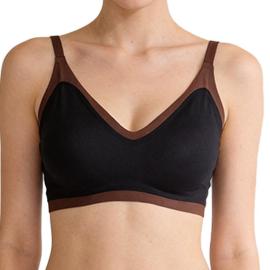 China Elastic Supportive Translucent Sport Wire Free Bra For Daily Wear for sale
