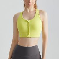 China Breathable Racerback Shaping Supportive Sport Wire Free Bra For Running for sale